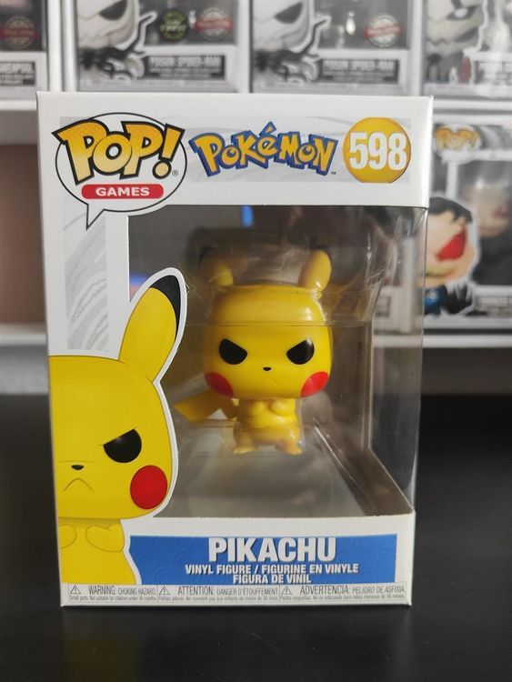 Funko Pop! Pokemon - Pikachu Angry (Neu und originalverpackt) in für ...