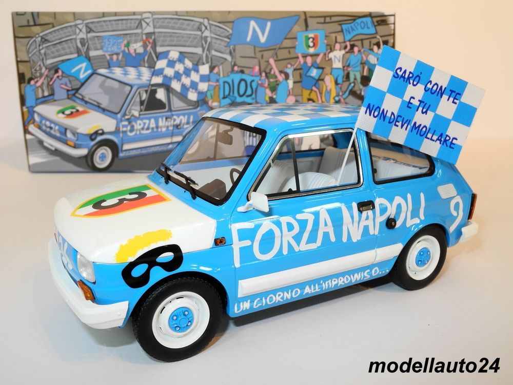 Fiat 126 Personal 4 1976 Forza Napoli / Laudoracing 1:18 | Kaufen auf ...