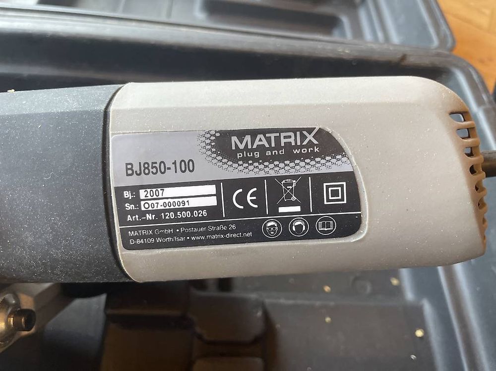 Rainureuse Lamelleuse Matrix Avec coffret (Gebraucht) in blonay für CHF ...