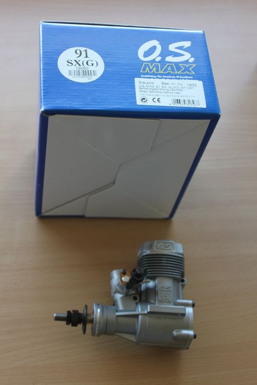 Modellmotor O.S.Max 91 SX(G) No. 19080 (Neu (gemäss Beschreibung)) in Grosswangen für CHF 126 ...