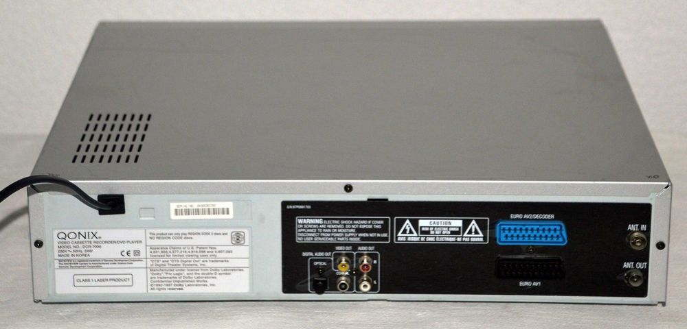 Combo DVD / VHS Qonix DCR-7000 (Gebraucht) in Collonges für CHF 98 ...