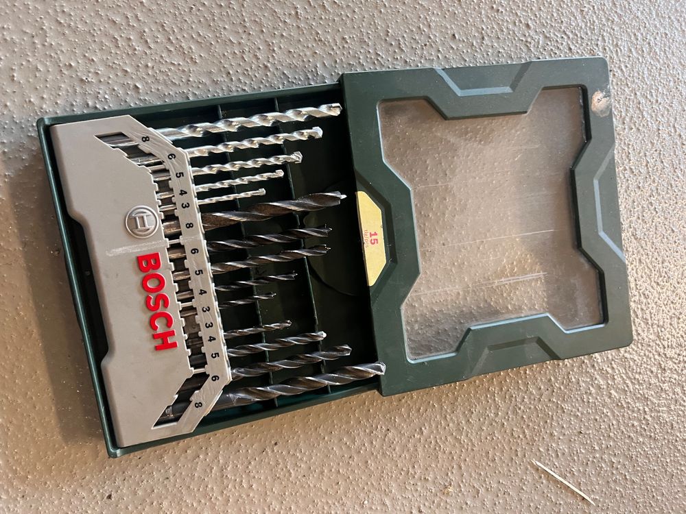 Bosch Bohrer Set, Metallbohrer, Holzbohrer, Top! (Gebraucht) in ...