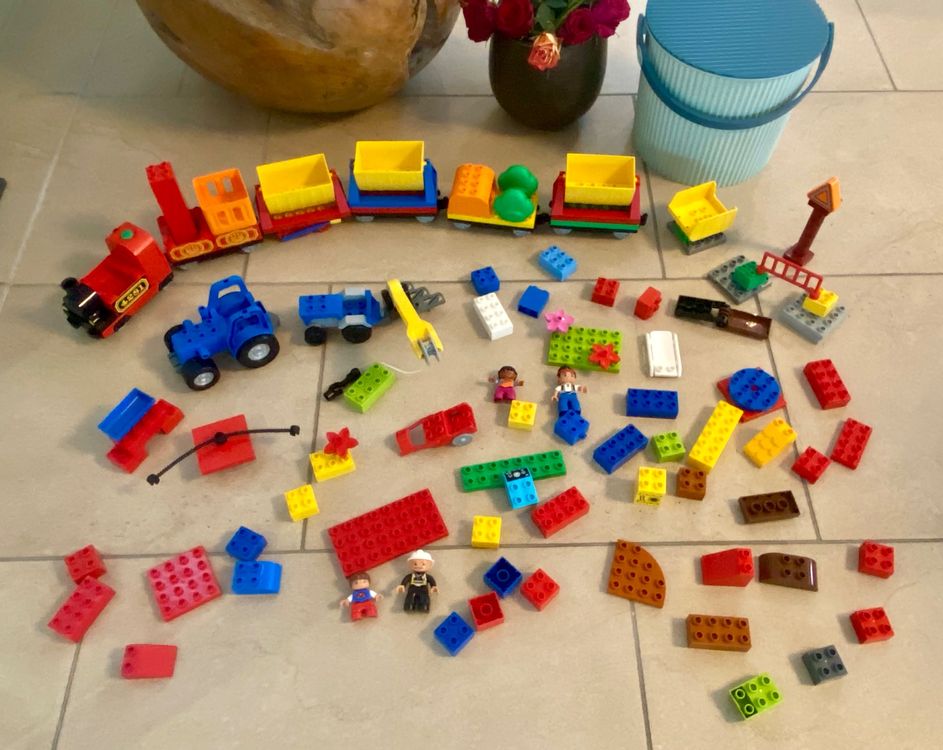 Lego Duplo Mega Set 110 Teile , Zug , Autos etc. (Gebraucht) in ...