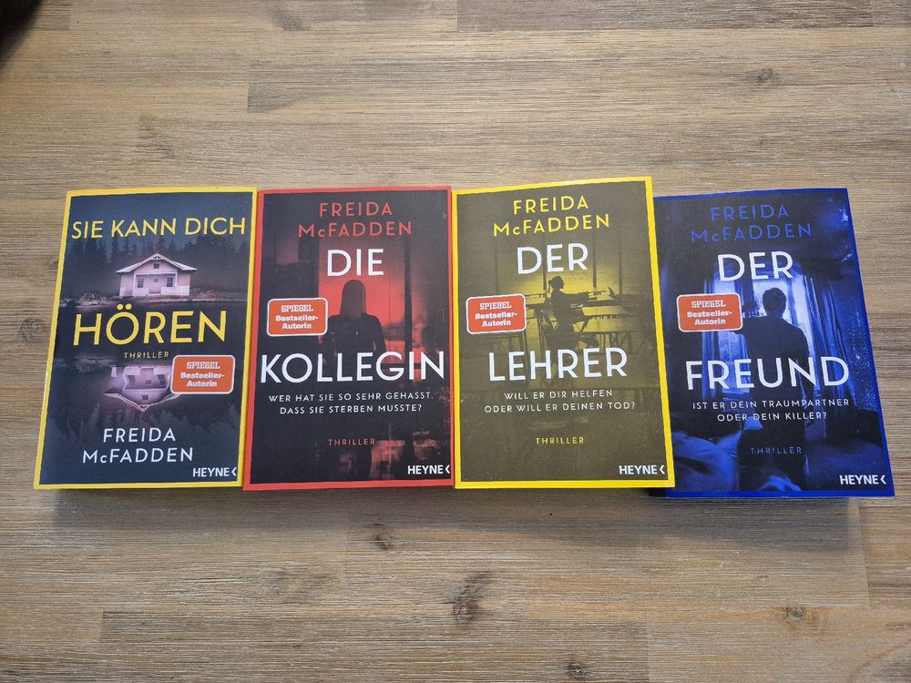 4 Freida Mc Fadden Bücher (Gebraucht) in Gerlafingen für CHF 20 – mit ...