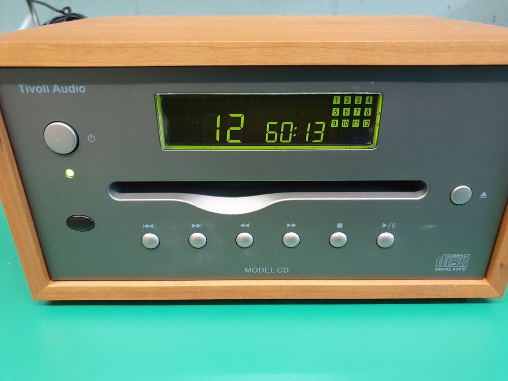 Tivoli Audio Model CD Vintage CD Player mit Fernbedienung (Gebraucht ...