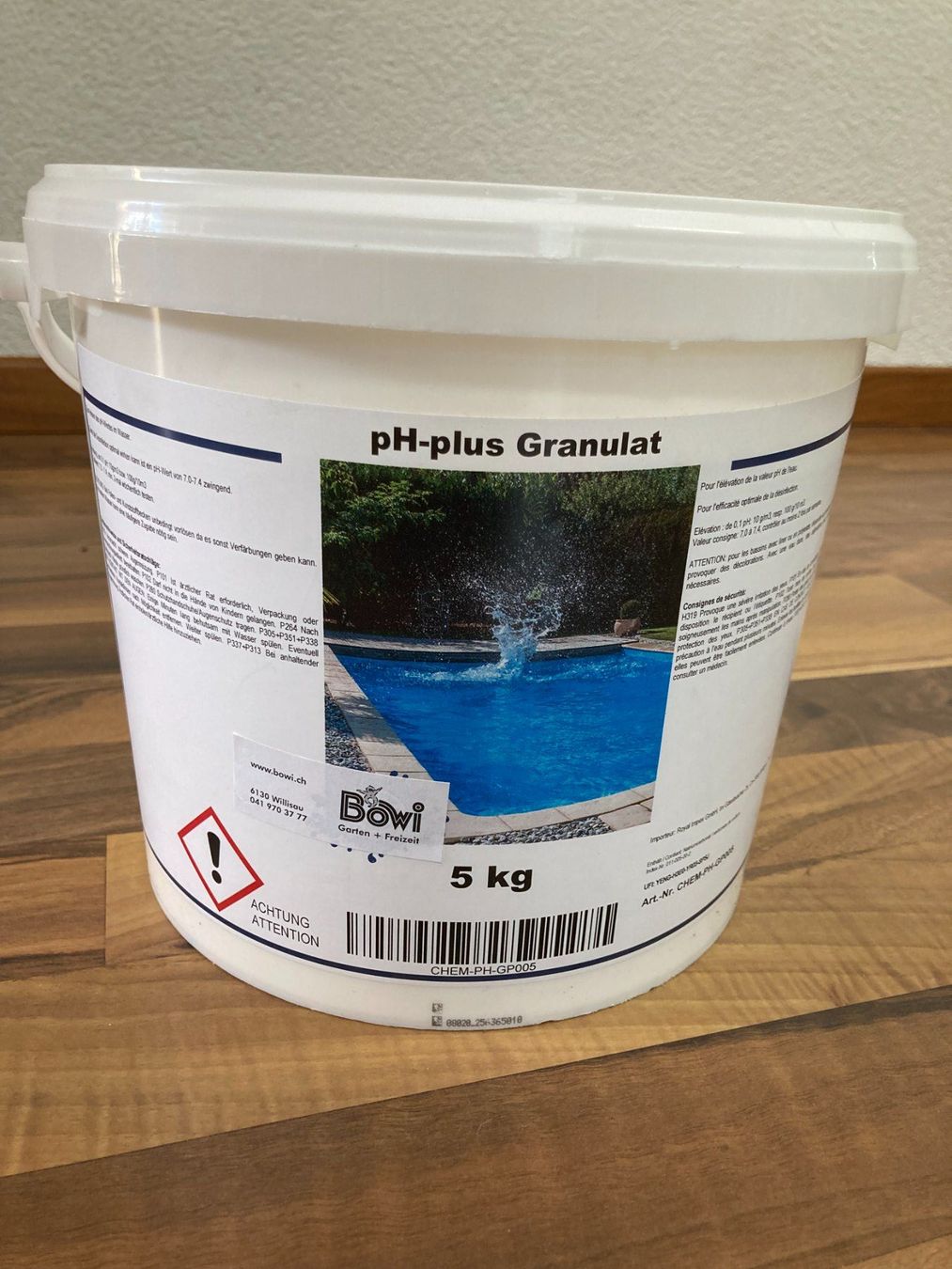 pH-plus Granulat, 5 kg (Neu und originalverpackt) in Schötz für CHF 15 ...