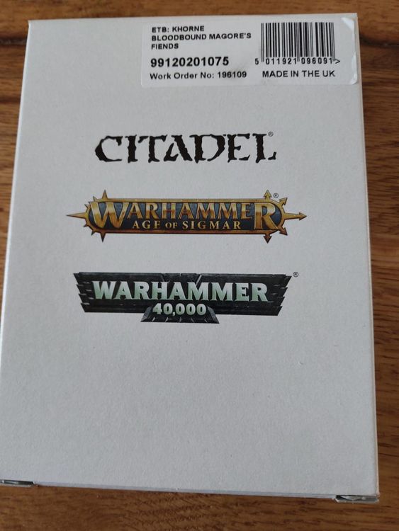Warhammer Underworld - Khorne Bloodbound Magore's fiends OVP (Neu und ...