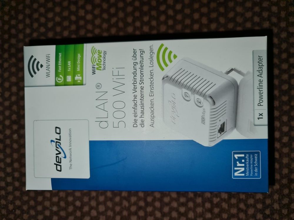 Devolo dLan 500 Wi-Fi ab 1.- | Kaufen auf Ricardo