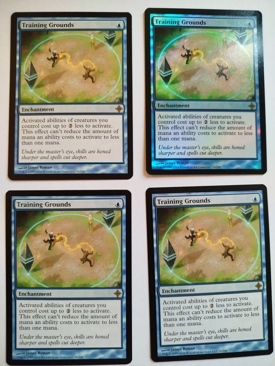 MTG 4x Training Grounds, Rise of the Eldrazi (Gebraucht) in Zürich für ...