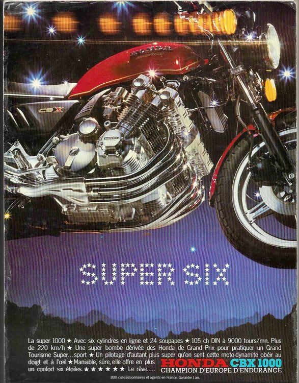 Revue Moto technique, sur la Zundapp,50 et la Honda CBX 1000 (Gebraucht) in Confignon für CHF 14 ...