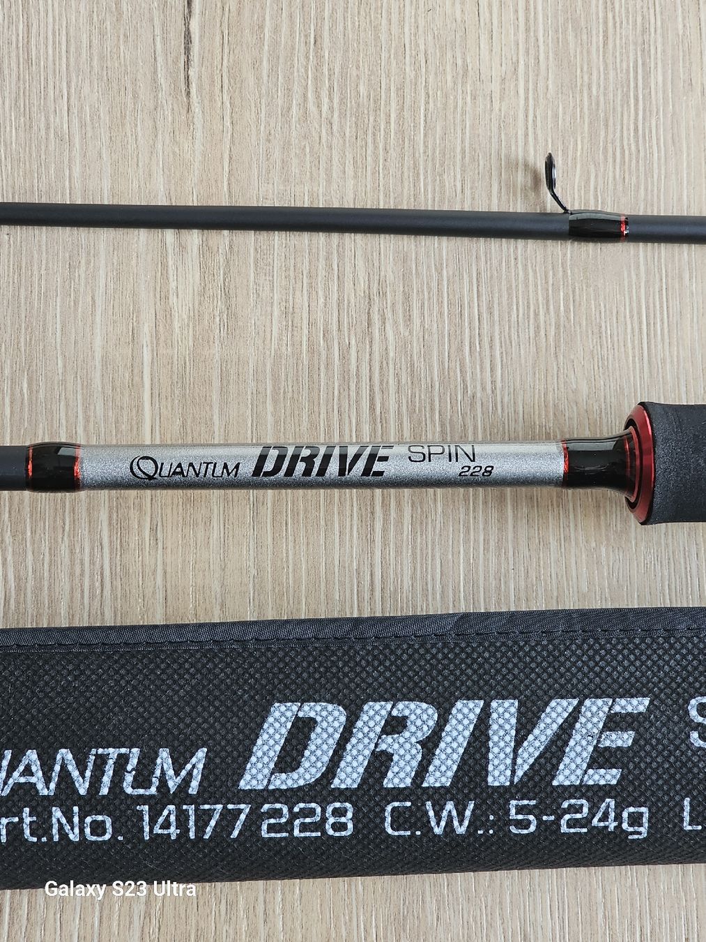 Quantum Drive Spin 228 Angelrute, Top Zustand für Fischer (Neu und originalverpackt) in Wangen b ...