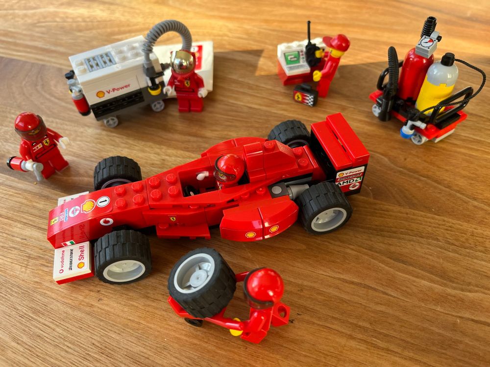 LEGO Racers Ferrari F1 Tankstopp 8673 | Kaufen auf Ricardo