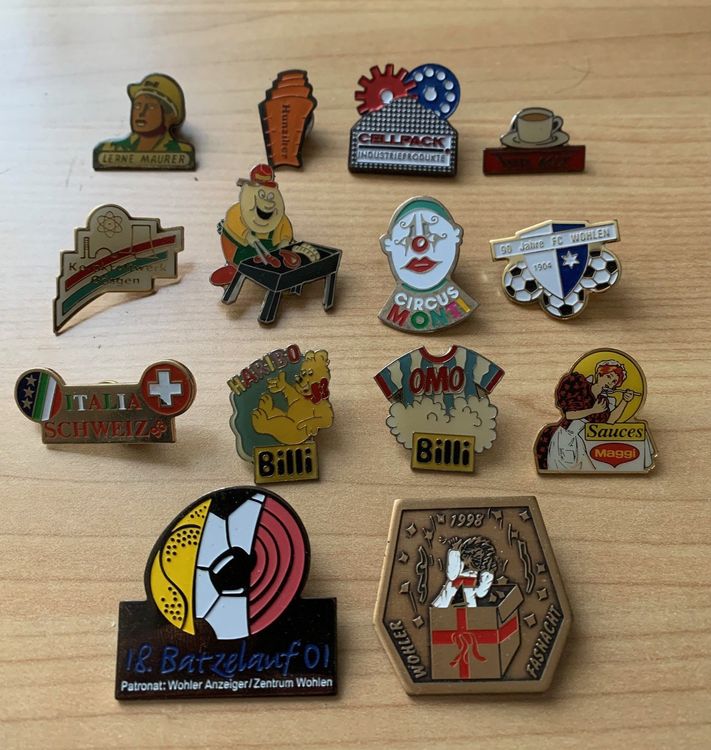 14 Pins zum Thema "Schweiz" (Gebraucht) in Wohlen AG für CHF 10 – mit ...