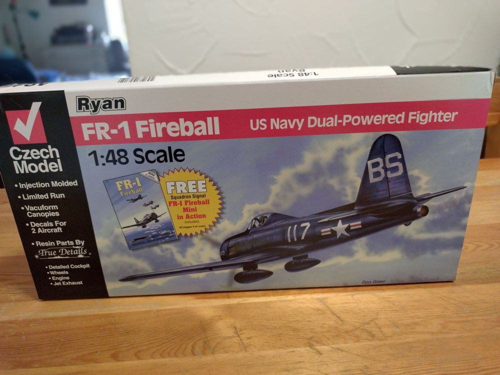 Czech Model 1/48 Ryan FR-1 Fireball (Neu (gemäss Beschreibung)) in ...