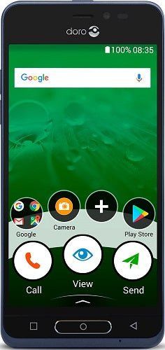 Doro 8035 in Blau, 16GB - Senioren Smartphone (Neu und originalverpackt ...
