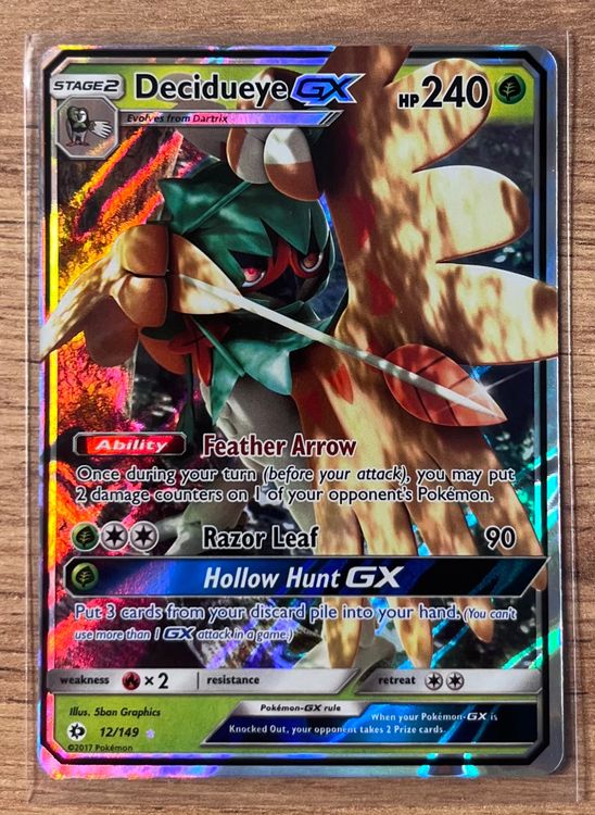 Decidueye GX 12/149 Pokemon Sun Moon | Kaufen auf Ricardo