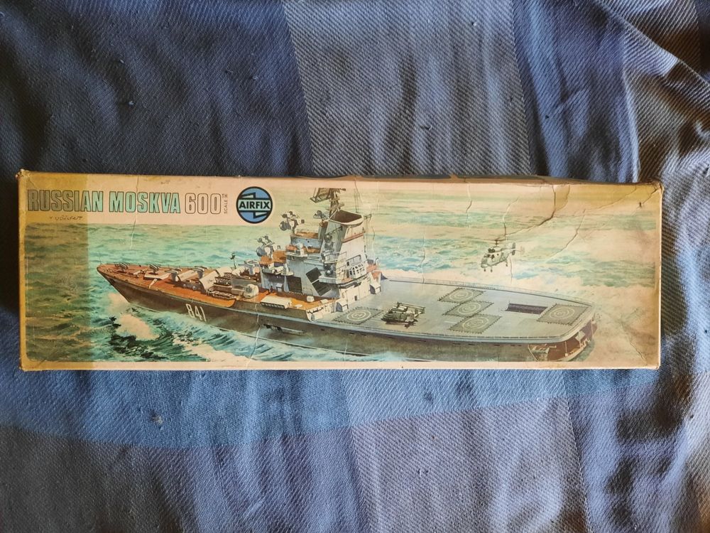 Airfix 1/600 helicopter carrier Moskva | Kaufen auf Ricardo