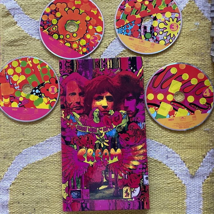 CREAM ERIC CLAPTON-BOX SET 4CD BOX THOSE WERE THE DAYS (Gebraucht) in ...