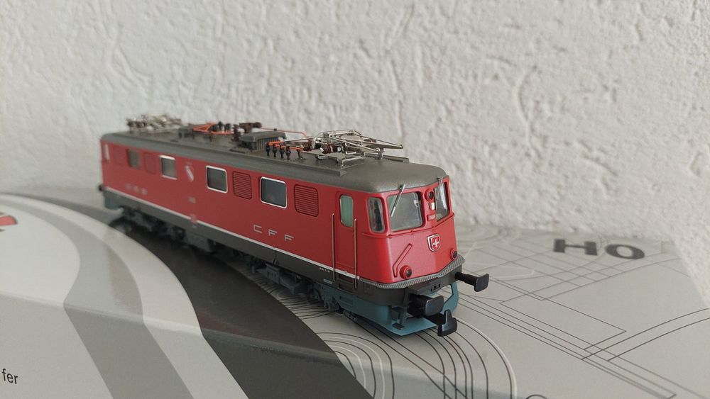 AC Dig. S-11128-31 HAG SBB E-Lok Ae 6/6 11485 "Thun" (Neu und ...