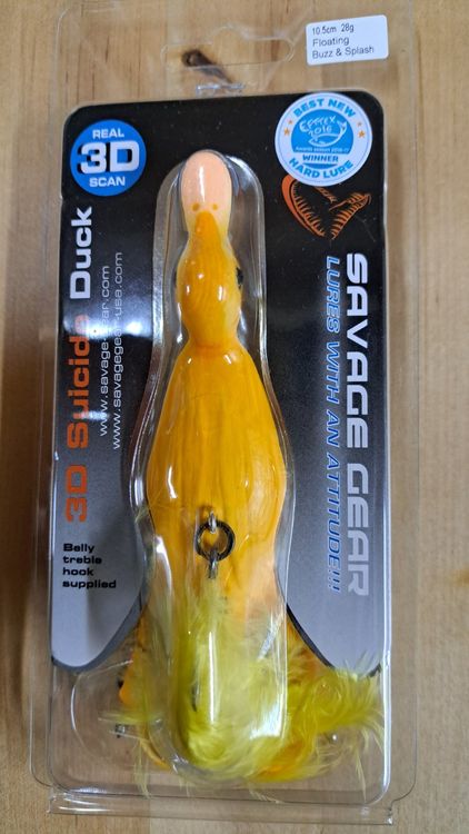 Savage Gear 3D Suicide Duck 10,5cm, 28g (Neu und originalverpackt) in ...