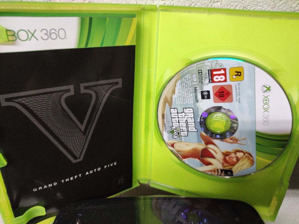 Grand Theft Auto V (GTA 5) - Xbox 360 - boîte FR (D'occasion) à ...