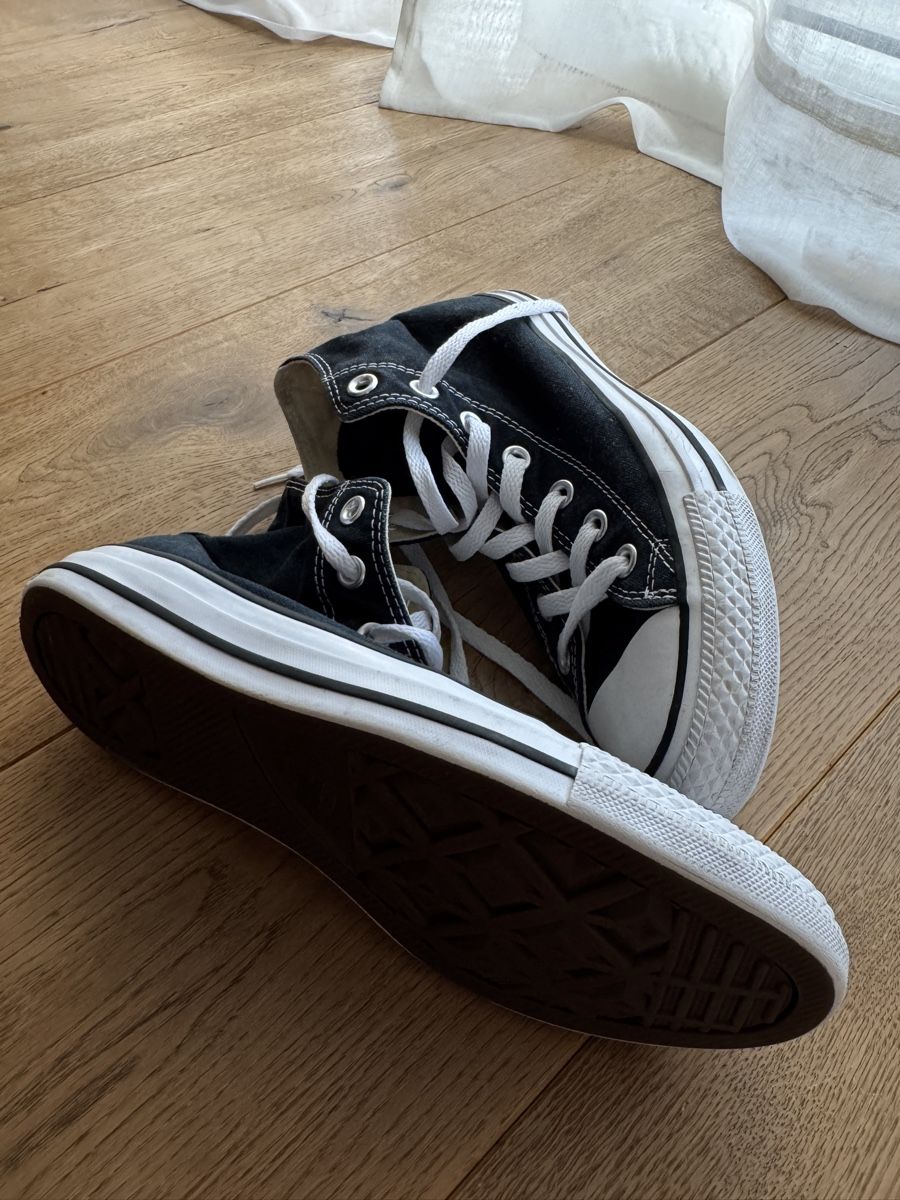 Coole Converse All Stars, Grösse 39, Schwarz, Top Zustand! (Neu (gemäss ...