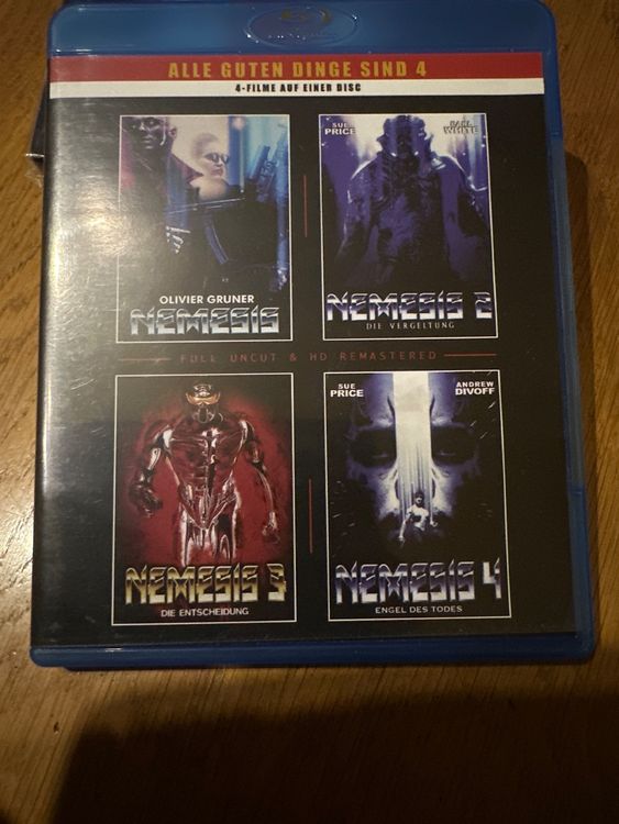 Nemesis 1-4 Bluray (Gebraucht) in Benken ZH für CHF 18.9 – mit Lieferung auf Ricardo kaufen