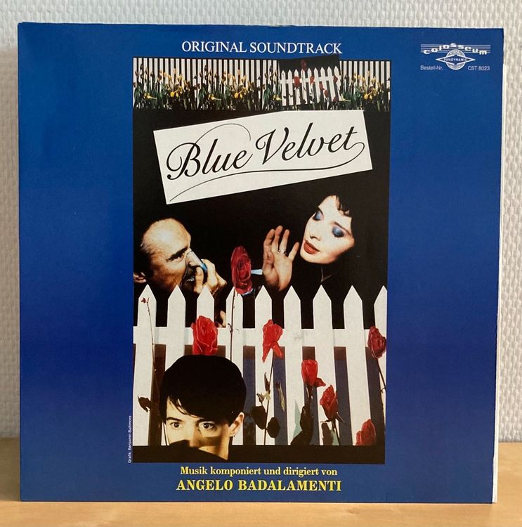 Blue Velvet -Original Soundtrack LP *1987* David Lynch *MINT (Neu ...