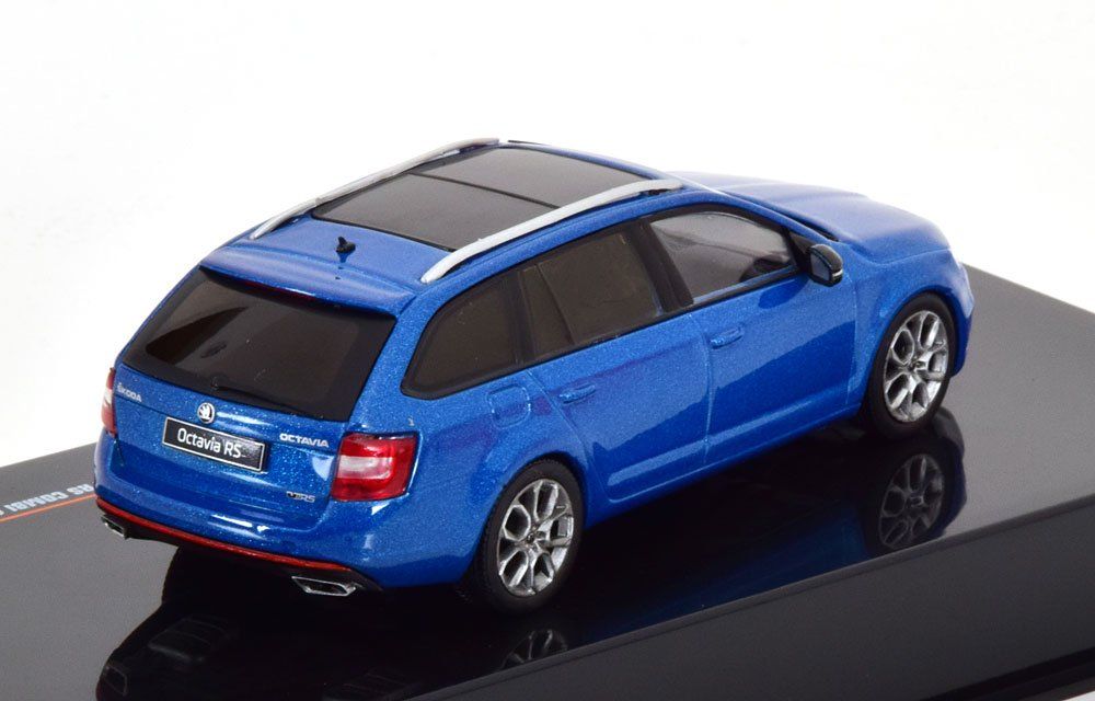 Skoda Octavia III Combi RS Phase II 2017-2020 blau met. 1:43 (Neu und ...