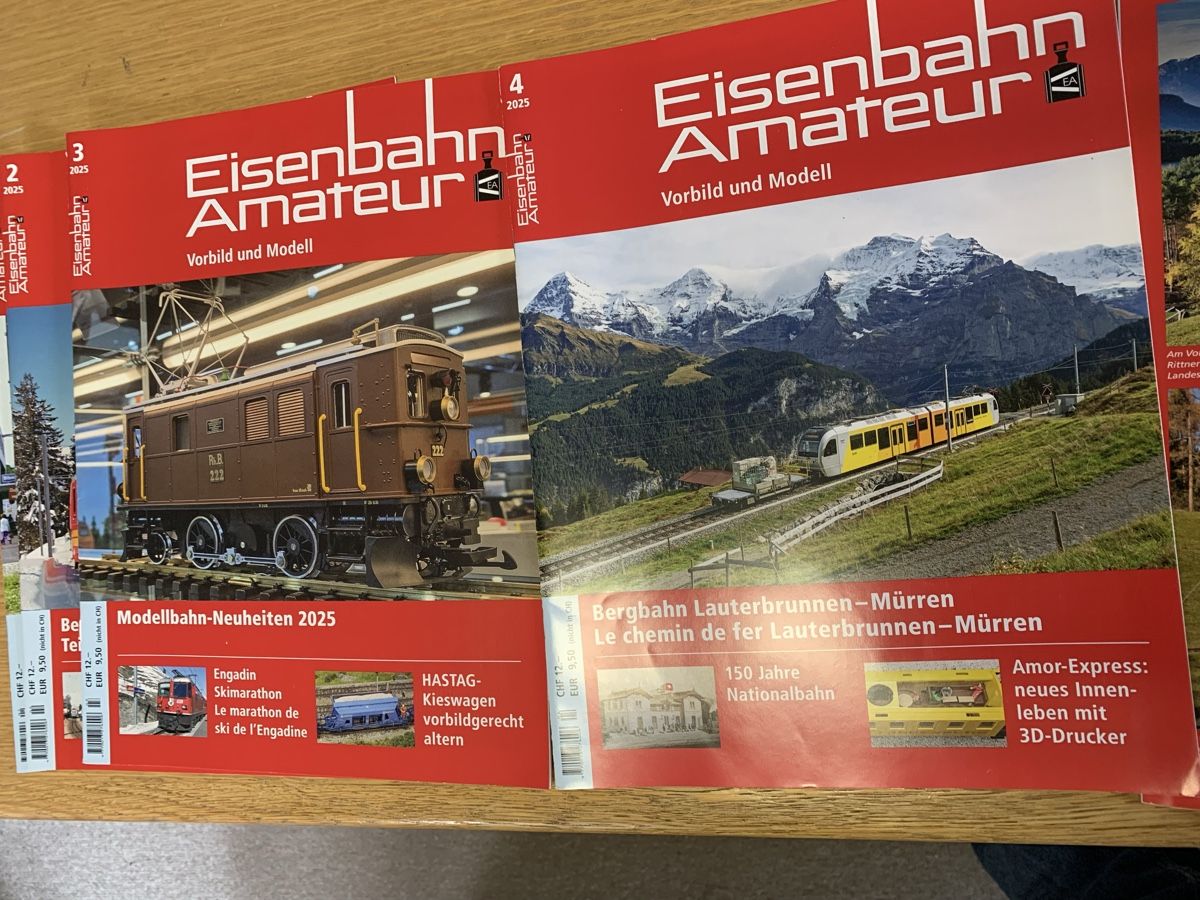 Eisenbahn Amateur 2025.Nr. 1-12, neuwertig, Em90 (Gebraucht) in Winden ...