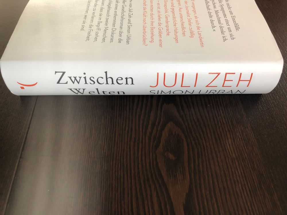 Juli Zeh Simon Urban: Zwischen Welten | Kaufen auf Ricardo