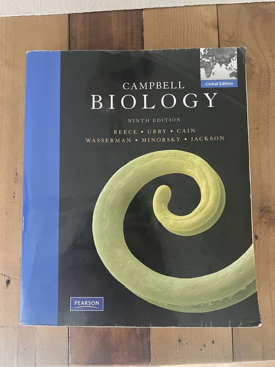 Campbell BIOLOGY 9th edition | Kaufen auf Ricardo