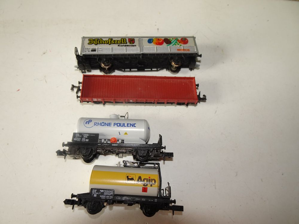 Arnold/Fleischmann SBB/FNCF/FS 4 Güterwagen Spur N/int 12 | Kaufen auf ...