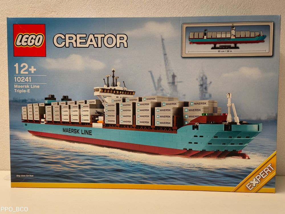 LEGO® Creator Expert 10241 Maersk Line Triple-E - NEU | Kaufen auf Ricardo