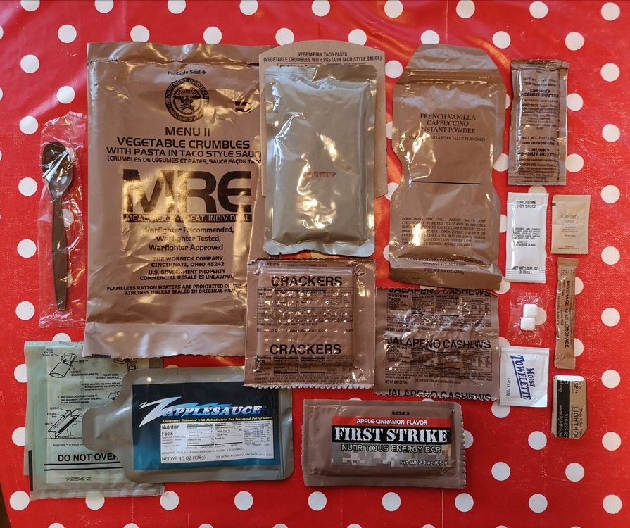 Original US Army MRE 3 Stück! 2022/23 | Kaufen auf Ricardo