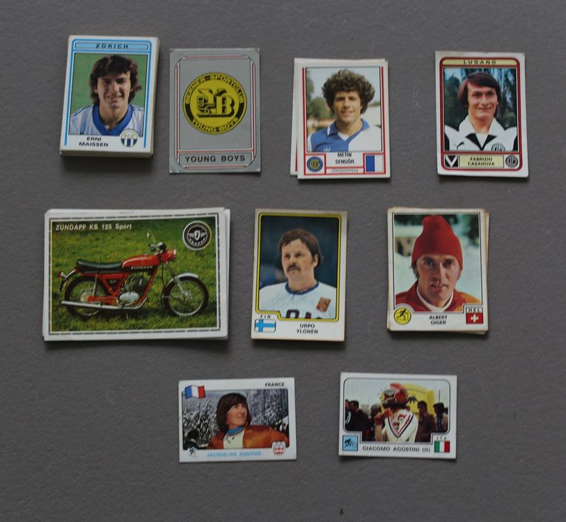 43 Panini Bilder, verschiedene Serien | Kaufen auf Ricardo