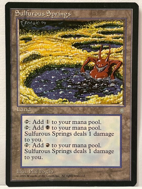 Magic The Gathering - Sulfurous Springs | Kaufen auf Ricardo
