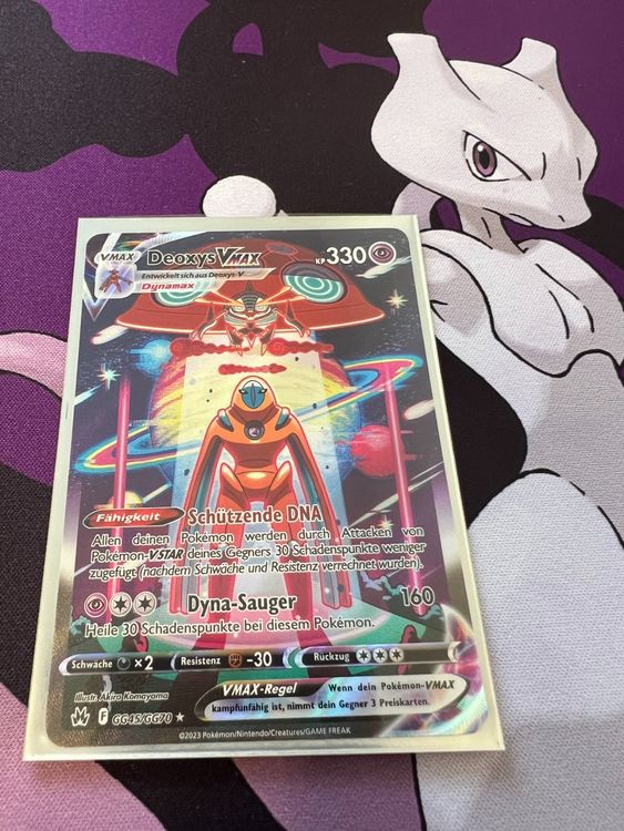 Deoxys VMAX (CRZ GG45) / Pokemon -DE- / Zenit der Könige (Neu (gemäss ...