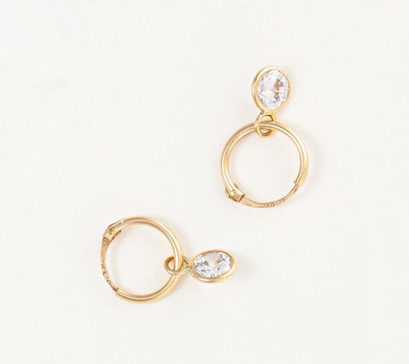 Ohrring aus echtem Gold se (Neu und originalverpackt) in Hemmental für CHF 159 – mit Lieferung ...