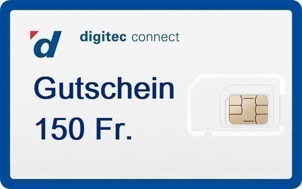 Digitec Connect Gutschein 150 Fr (Neu und originalverpackt) in Oberwil ...