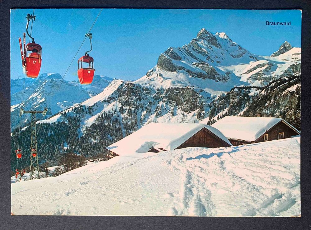 AK Braunwald mit Ortsstck und Tödi | Kaufen auf Ricardo