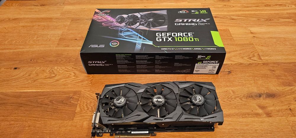 ASUS ROG Strix GeForce GTX 1080Ti - Top Zustand! 11GB GDDR5x (Gebraucht ...
