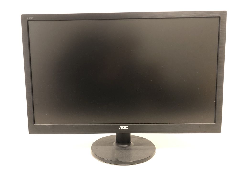AOC LED Monitor Bildschirm DVI VGA Full HD 1080p (Gebraucht) in ...