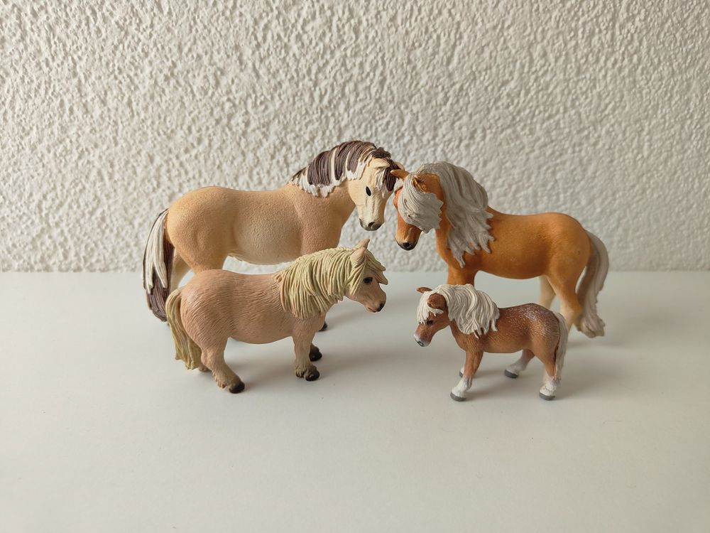 Schleich Island Shetland Pony Set Horse Club Fjord Rarität | Kaufen auf ...