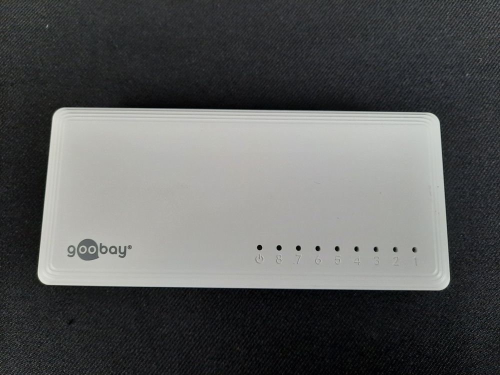 GOOBAY 8-Port Gigabit Ethernet Netzwerk-Switch (Gebraucht) in Beinwil ...