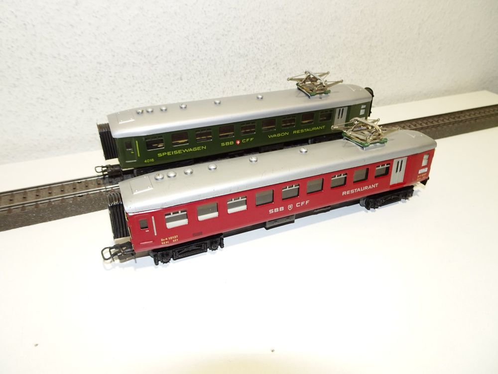 2 Märklin Personenwagen Restaurant Speisewagen SBB HO (3) (Gebraucht) in Luzern für CHF 18.9 ...