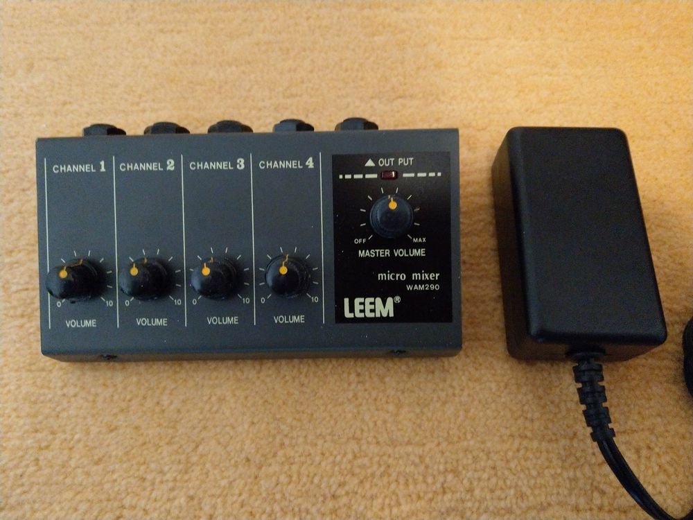 Mixer 4 chanels LEEM wam290 | Kaufen auf Ricardo