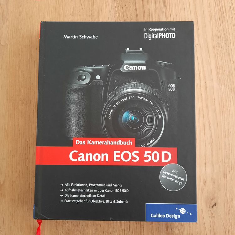 Das Kamerahandbuch Canon EOS 50D von Martin Schwabe (Gebraucht) in Henggart für CHF 5 – mit ...