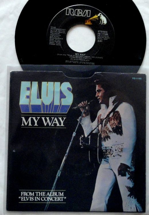 SI ELVIS PRESLEY my way RCA USA 1977 | Kaufen auf Ricardo