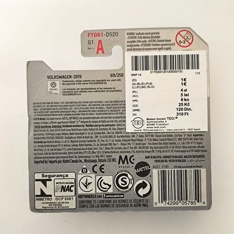 Hot Wheels VW Volkswagen Käfer / Beetle Custom (2019) (Neu und ...